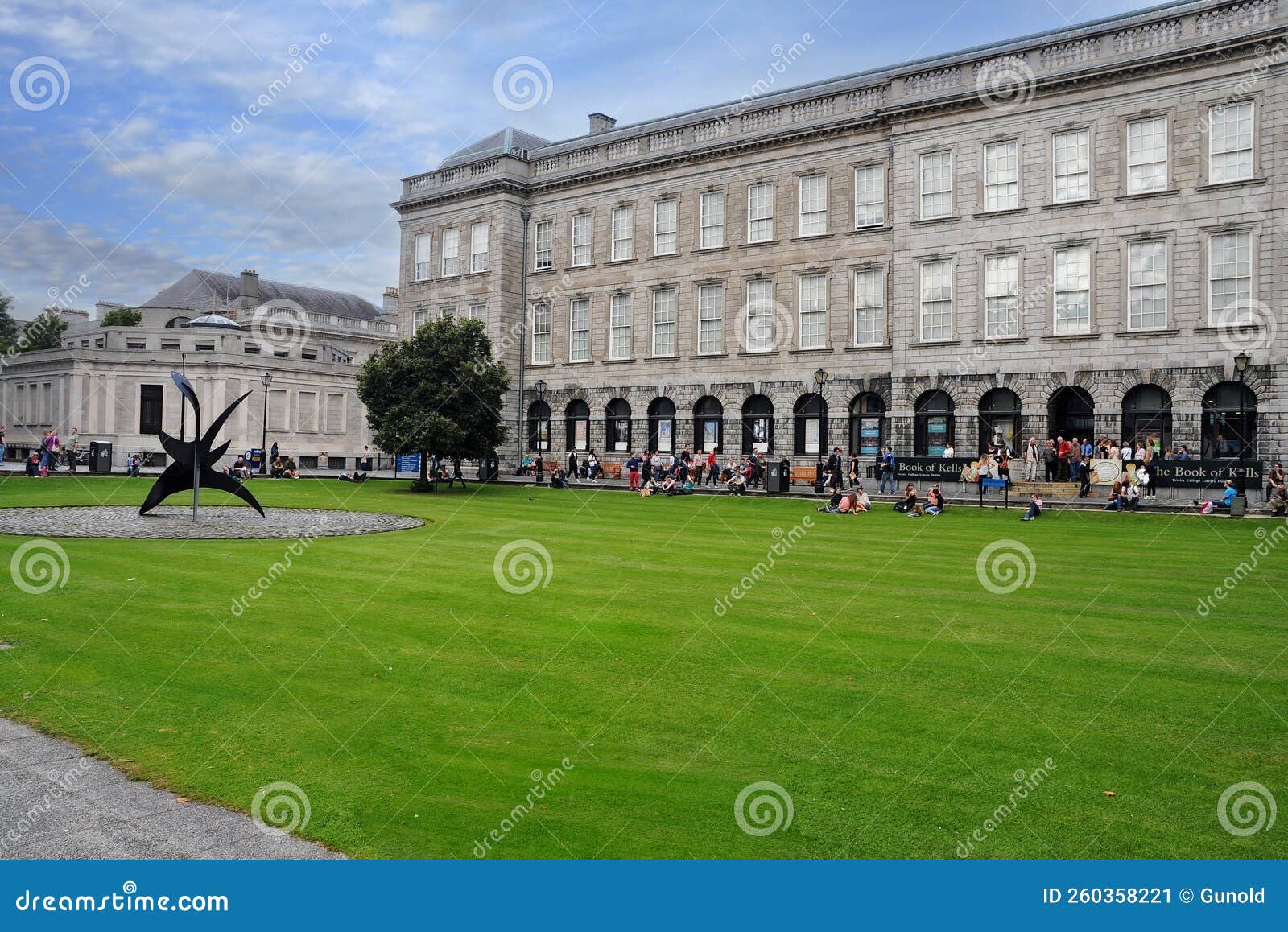 Campus Of Trinity College In Dublin - Ireland Elite Educational ...