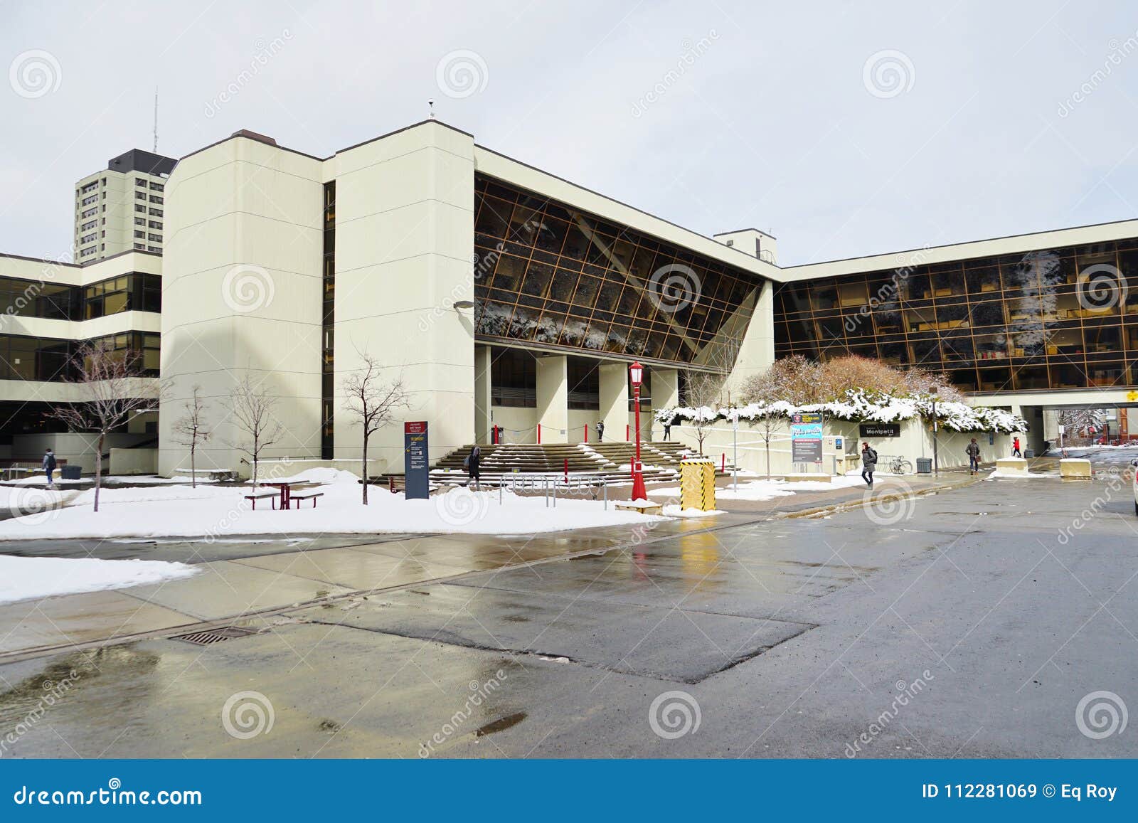 The Campus of the University of Ottawa, Canada Editorial Stock Image ...