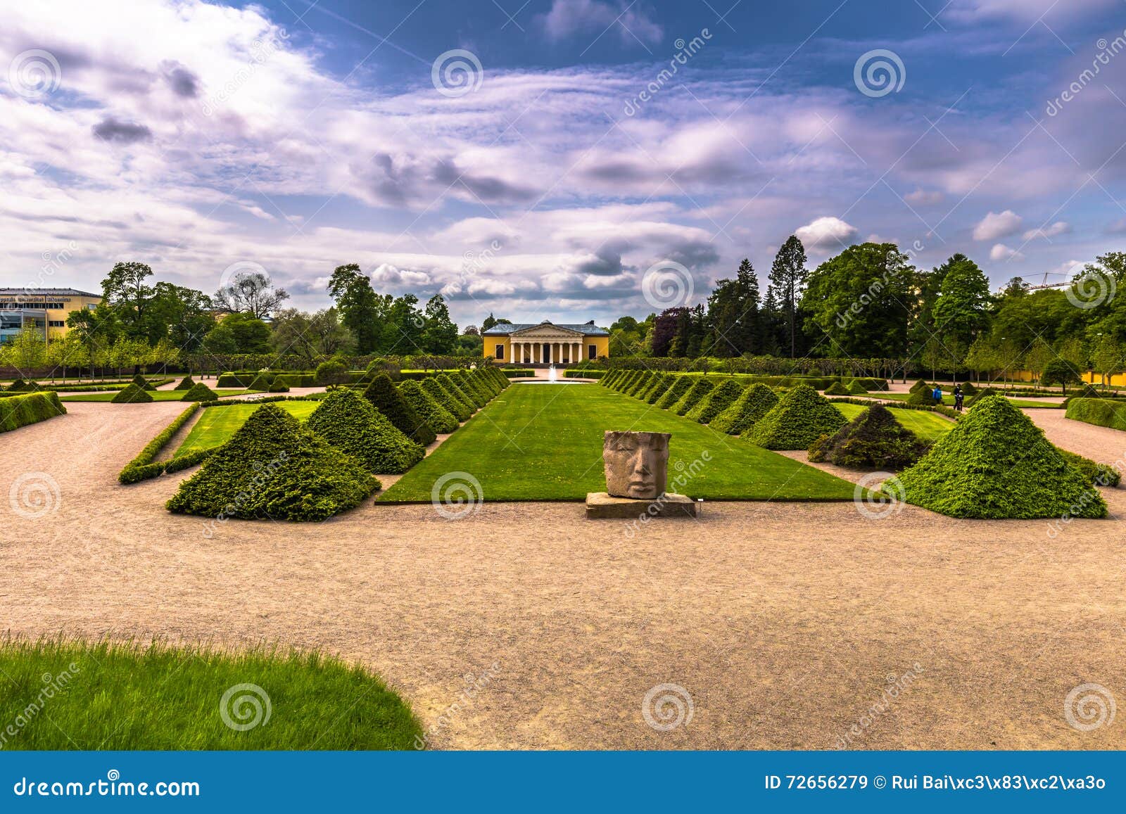 Campus of Uppsala University, Sweden Stock Image - Image of sweden ...