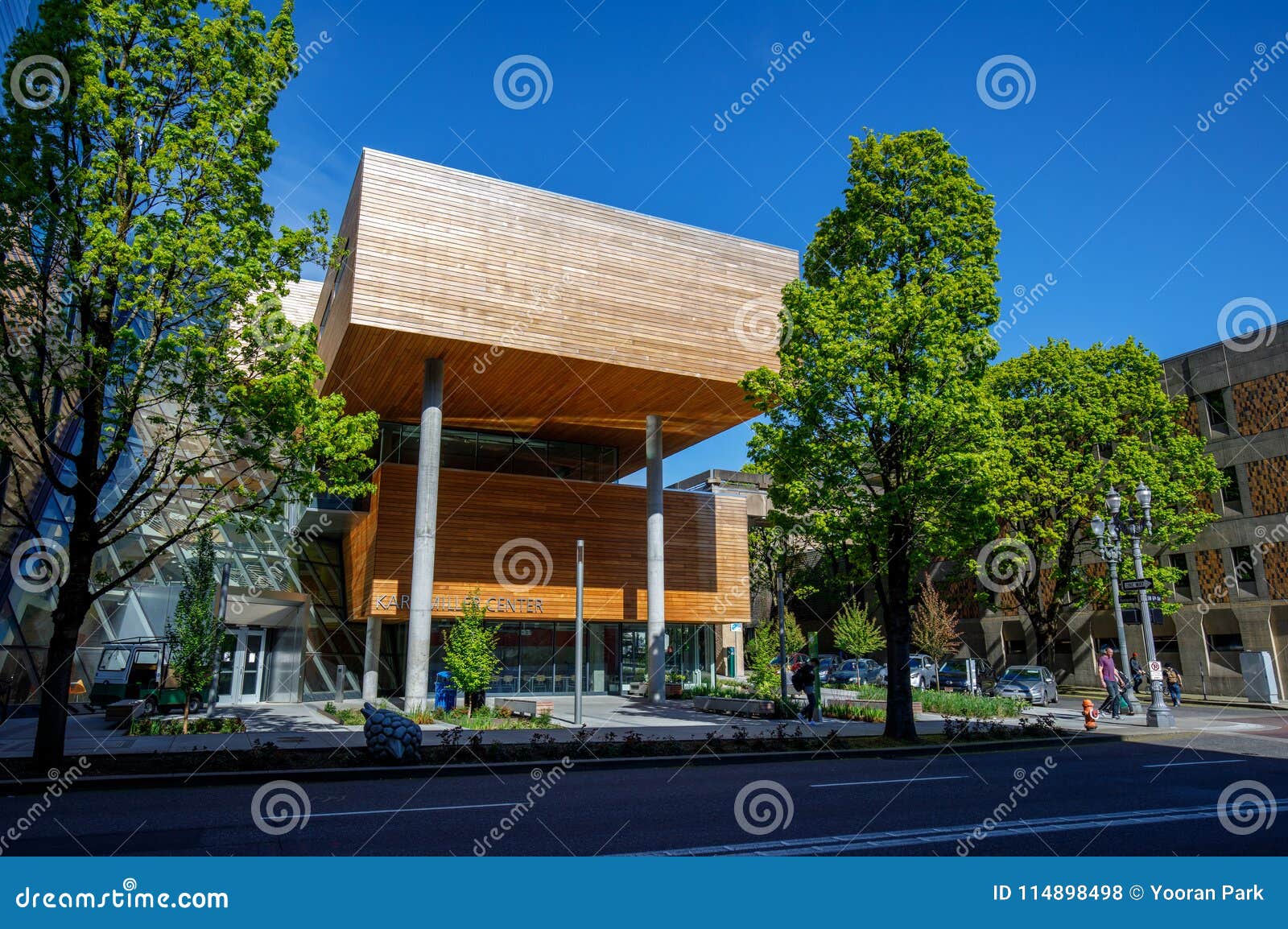 Campus View of Portland State University during Spring Season Editorial ... Campus View of Portland State University during Spring Season Editorial ...