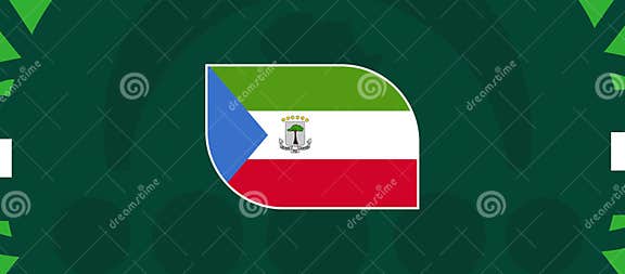 Equatorial Guinea Emblem Flag African Nations 2023 Teams Countries ...