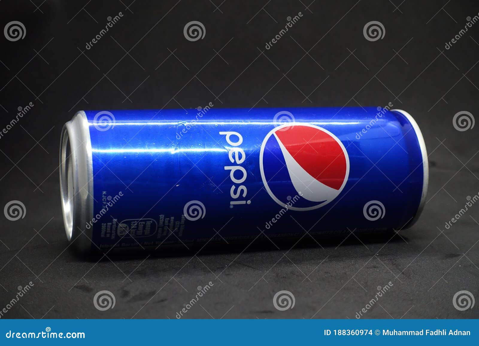 A can of blue pepsi editorial stock image. Image of business - 188360974