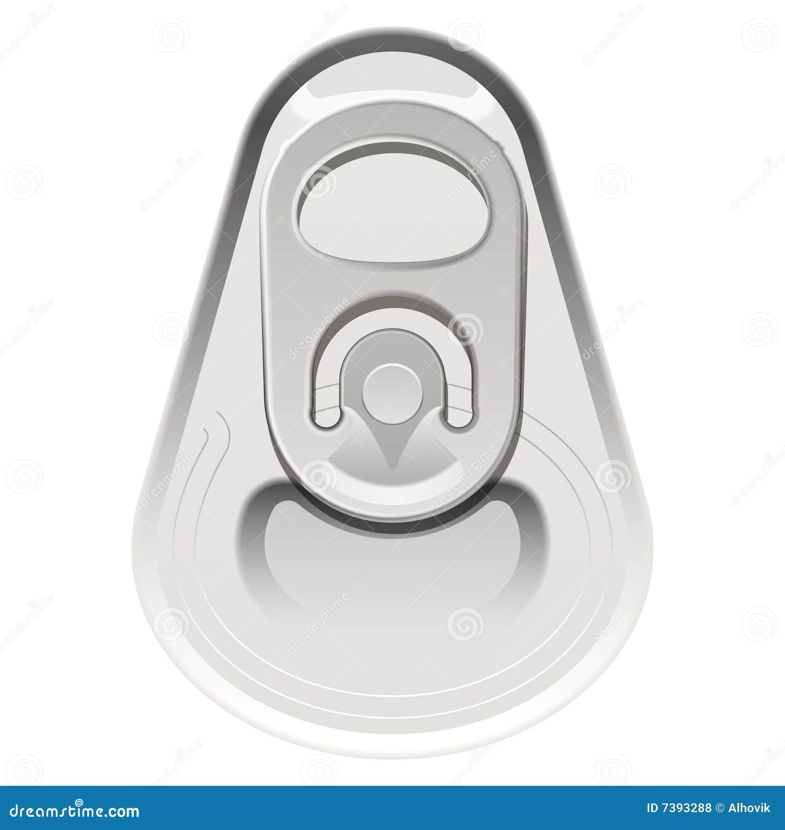 Can Cap stock vector. Illustration of cold, silver, beer - 7393288