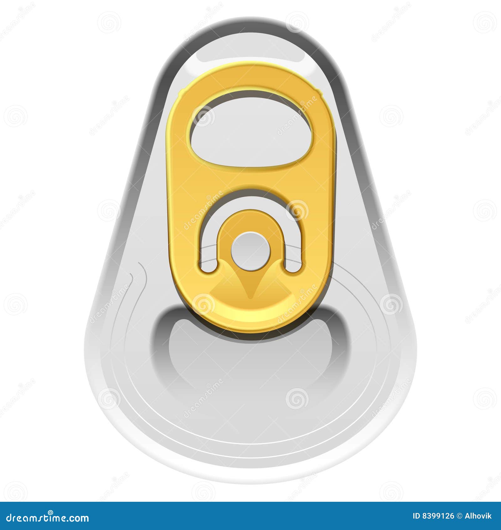 Can cap stock vector. Illustration of cold, container - 8399126