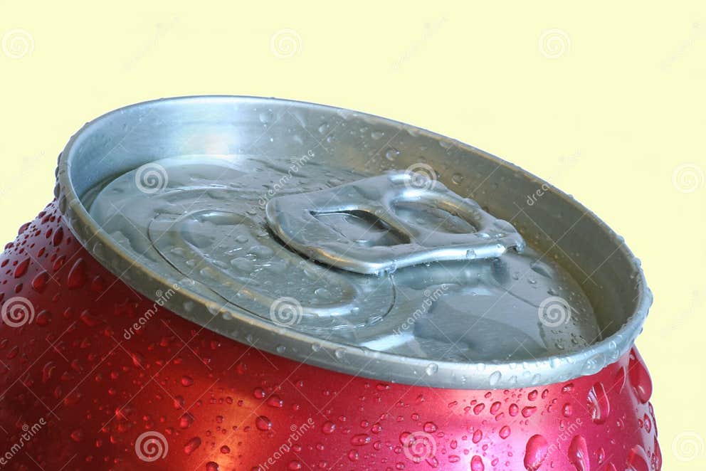 Can of coke stock photo. Image of container, party, drops - 1103922
