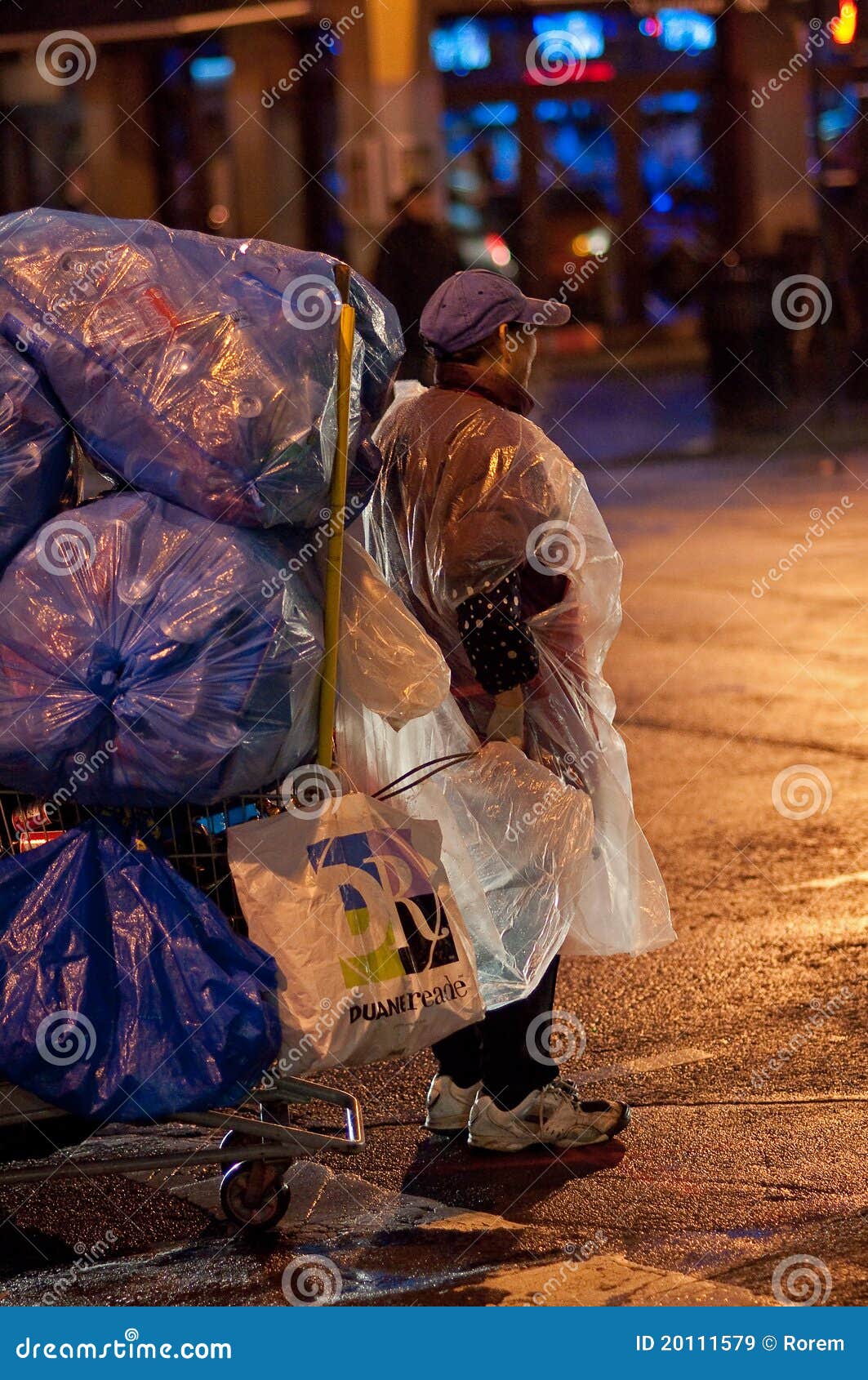 Can collector editorial stock image. Image of humiliation - 20111579