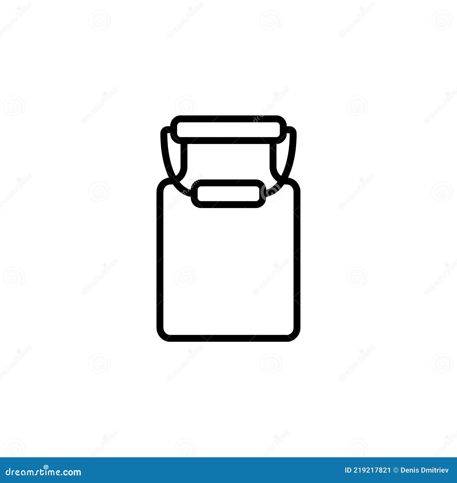 Can, Container, Packaging. the Line Icon in a Simple Style Stock Vector ...