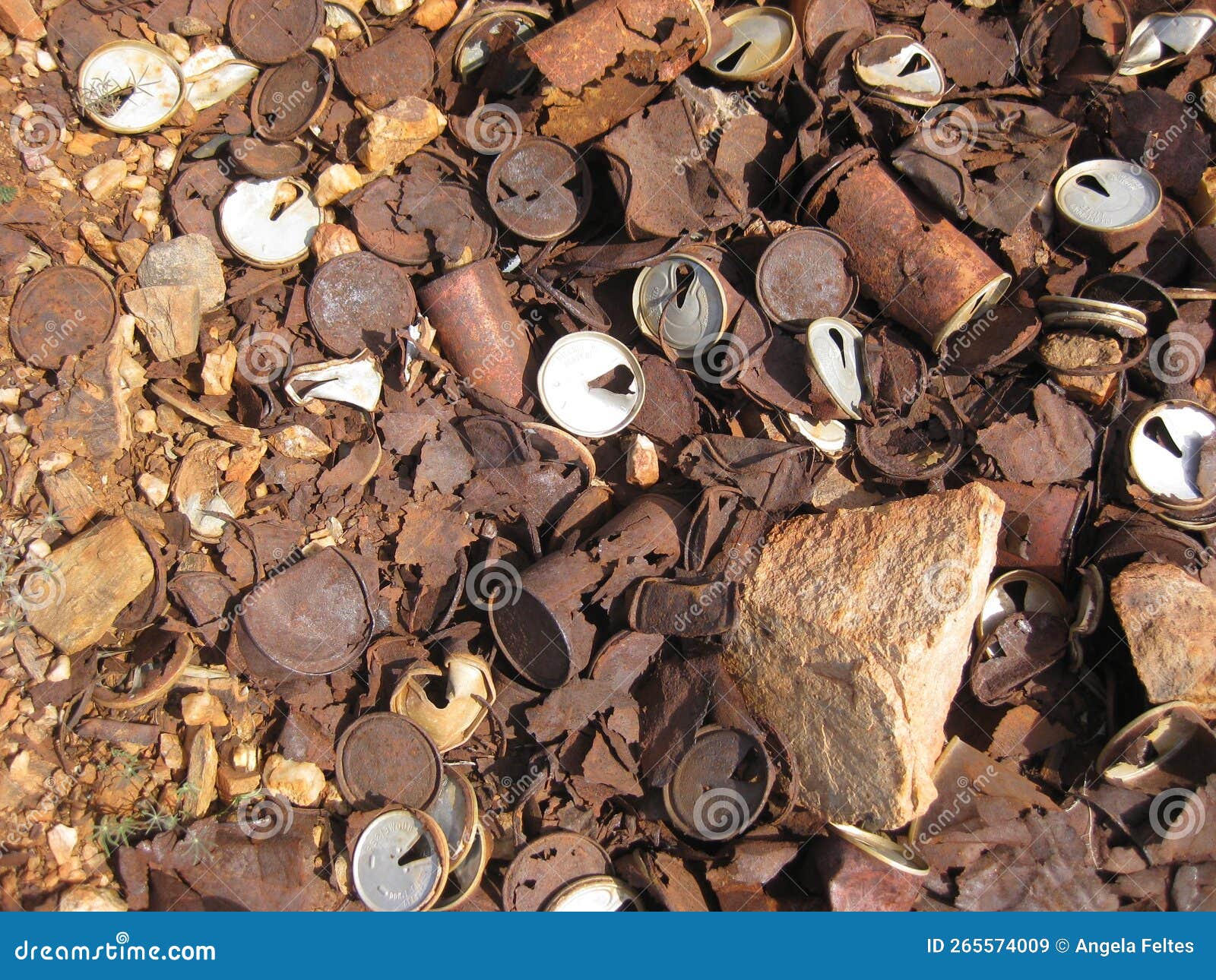 Can Dump at Old Mining Ghost Town Stock Image - Image of reuse, litter ...