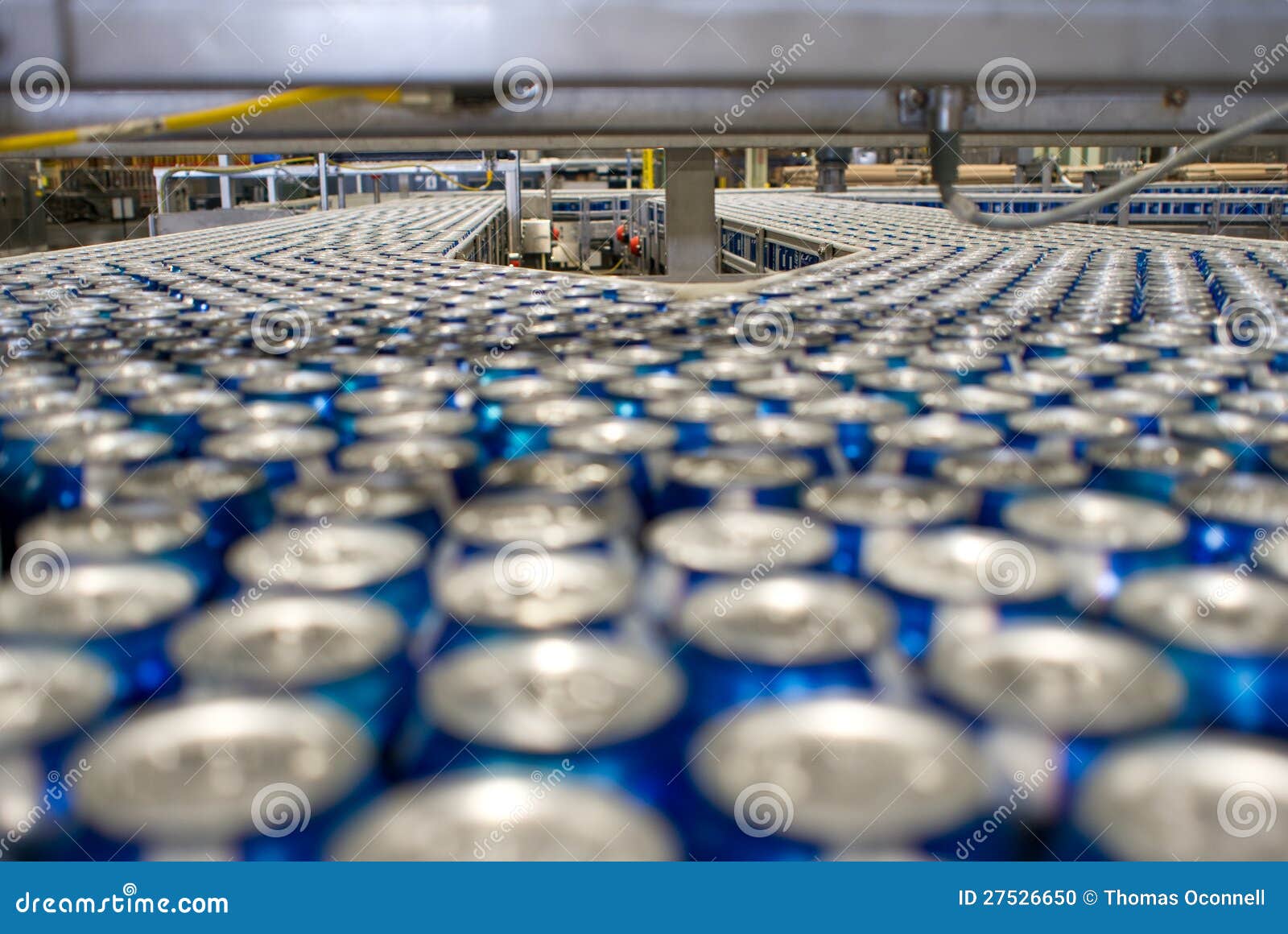 Can factory stock photo. Image of assembly, conveyor - 27526650
