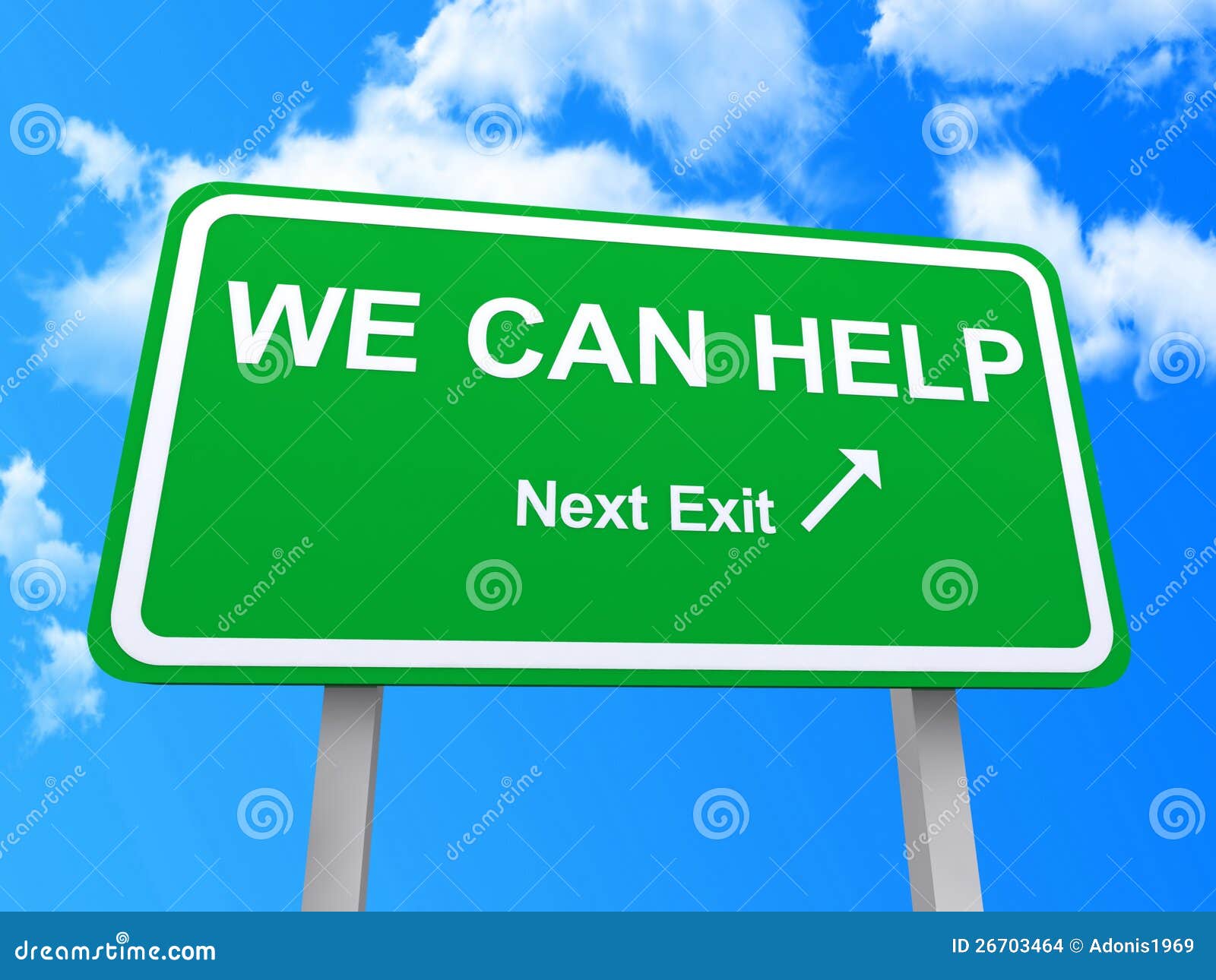 We can help sign stock illustration. Illustration of angle - 26703464