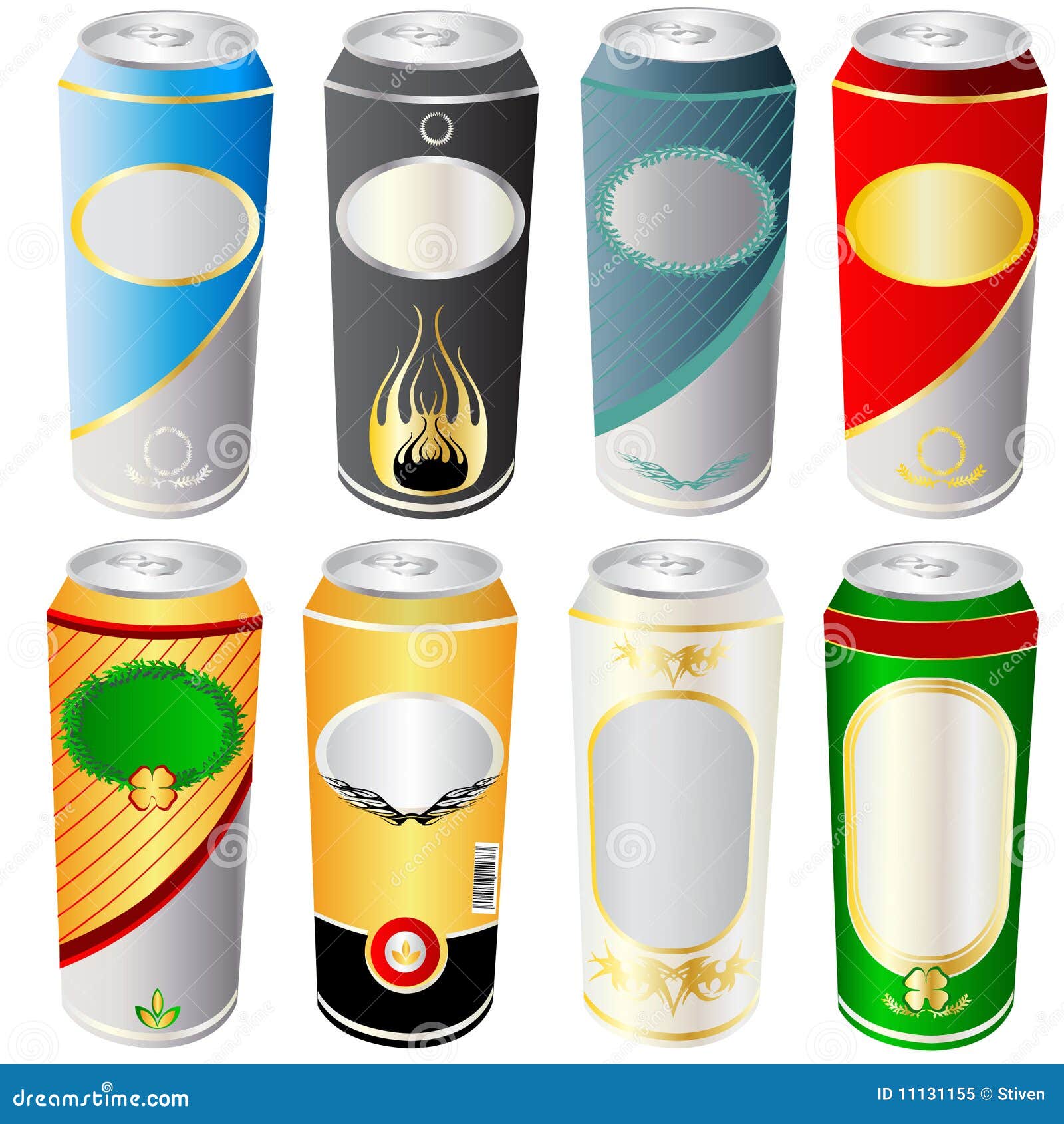 Can icons stock vector. Illustration of container, object - 11131155