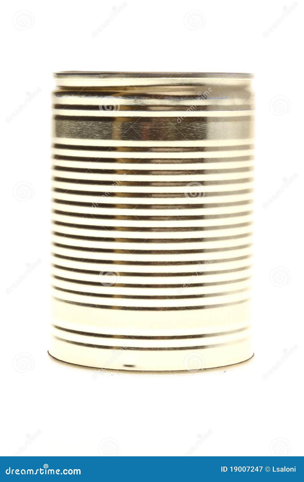 Can isolated on white stock image. Image of container - 19007247