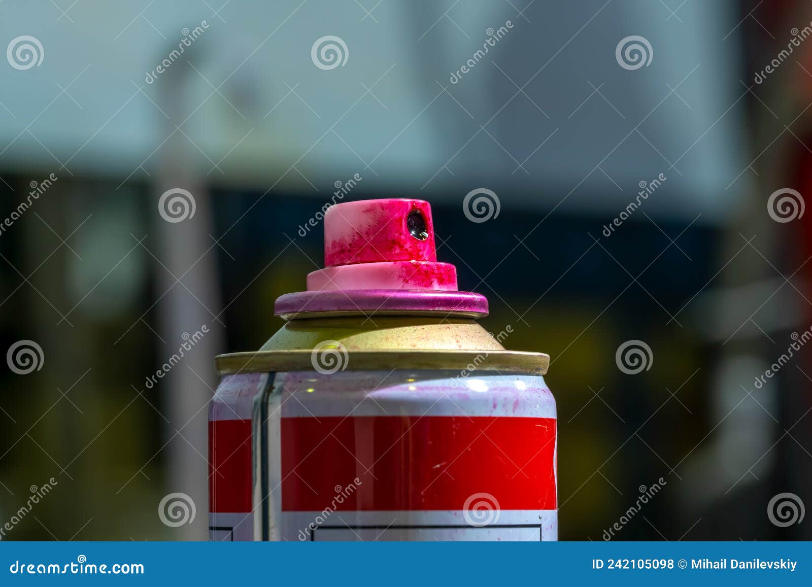 A Can of Liquid Penetrant for Detecting Defects in Welds. Detection of ...