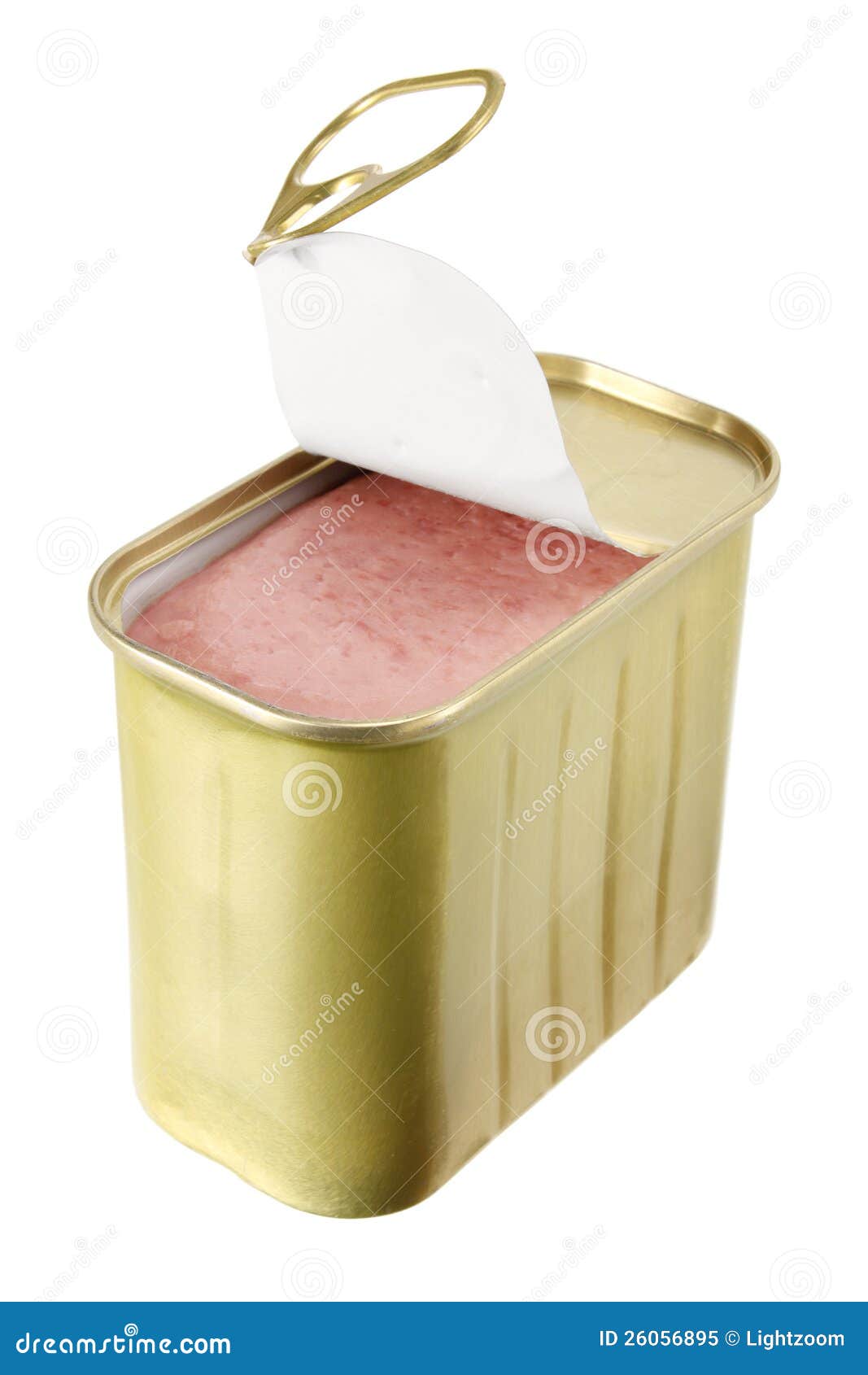 Can of Luncheon Meat stock image. Image of still, isolated - 26056895