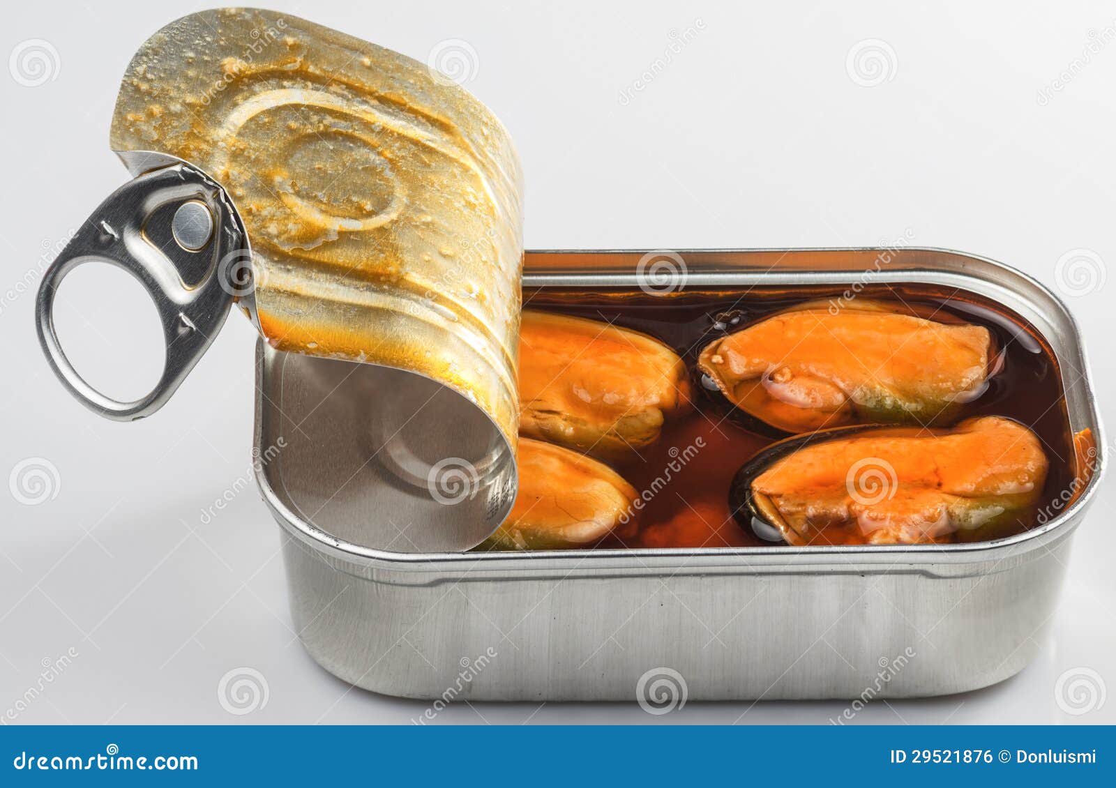 Can of mussels 2 stock photo. Image of natural, cook - 29521876