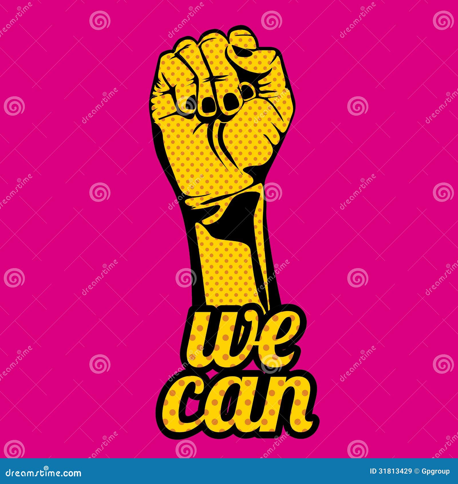 We can stock vector. Illustration of graphic, abstract - 31813429