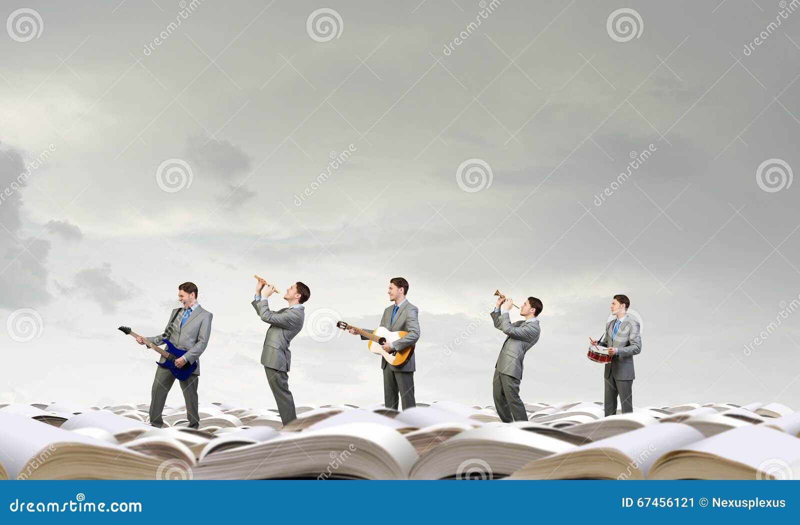 He Can Play All Instruments Stock Image - Image of performance ...