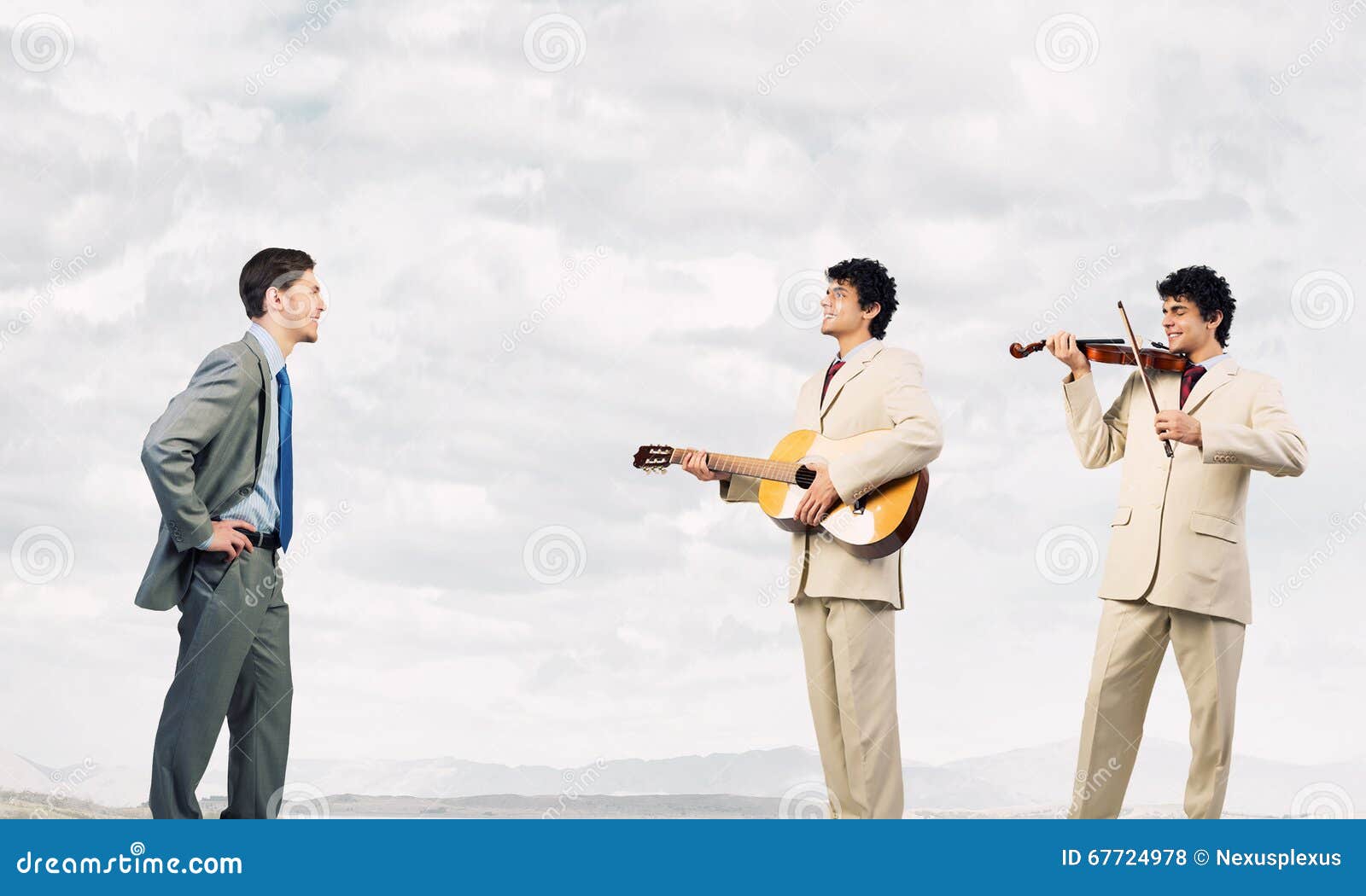 He Can Play All Instruments Stock Photo - Image of sound, boss: 67724978