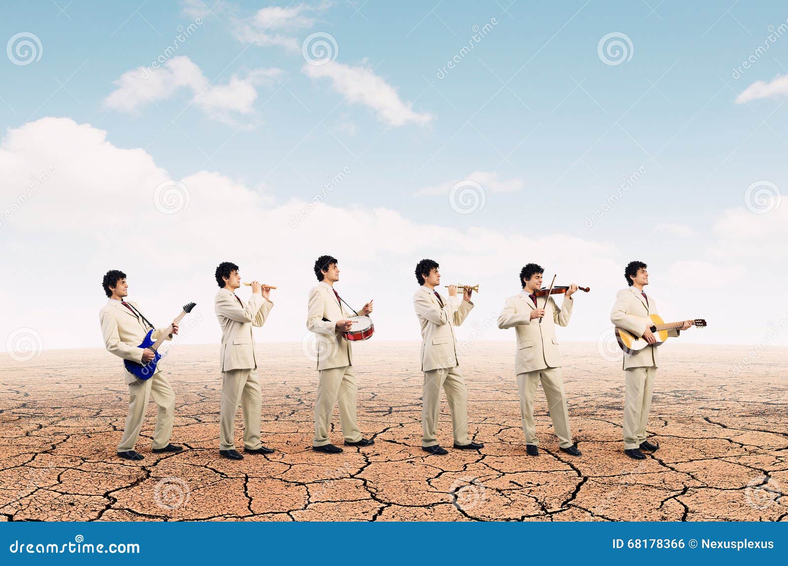 He Can Play All Instruments Stock Photo - Image of task, perform: 68178366