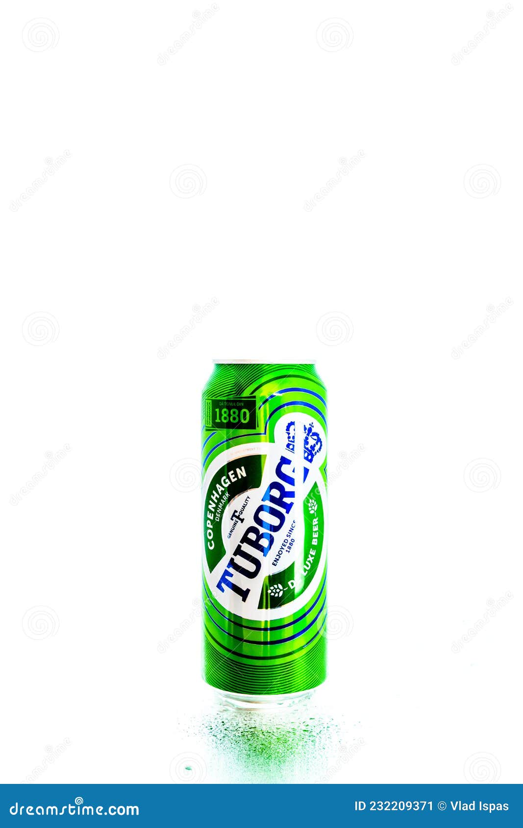 Can of Tuborg Beer in Bucharest, Romania, 2021 Editorial Photo - Image ...