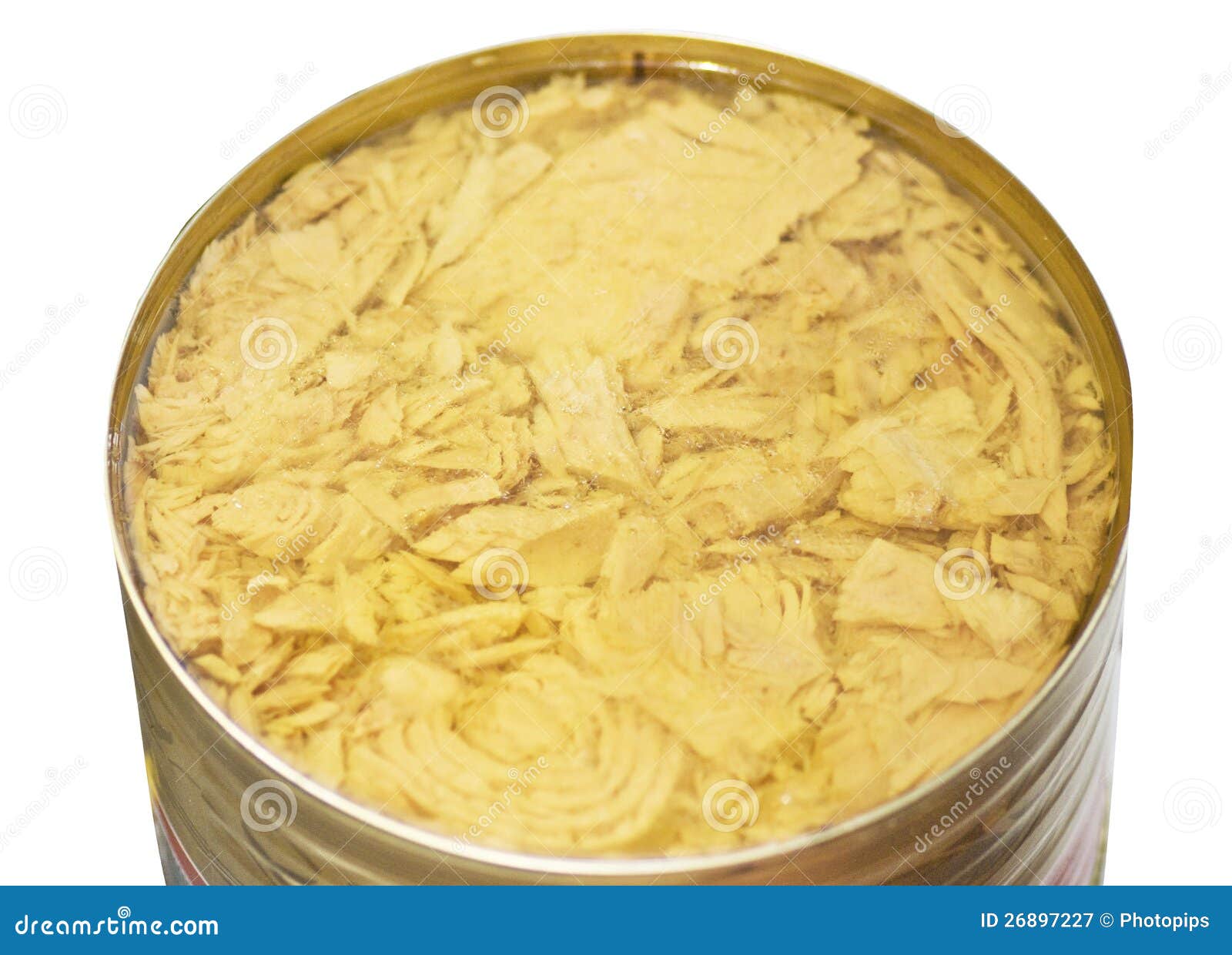 Can with tuna stock image. Image of conserve, meat, store - 26897227