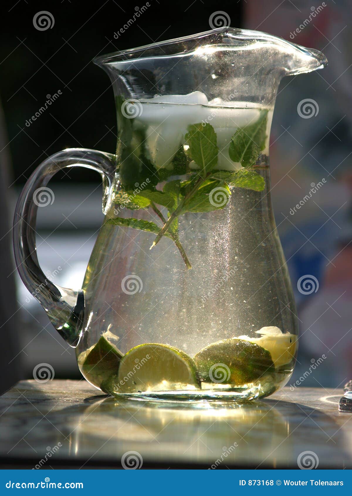 Can of water stock photo. Image of lime, drink, lemon, mint - 873168