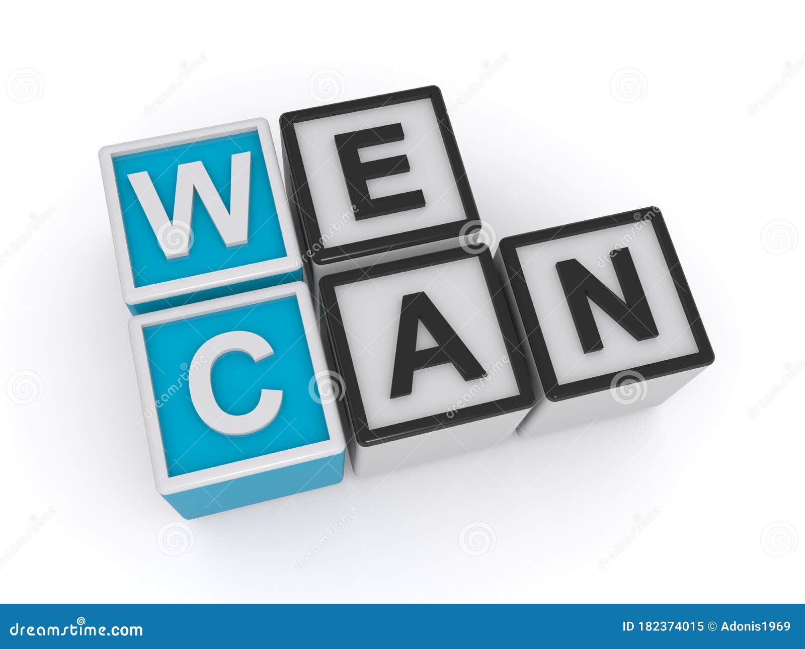 We can word block stock illustration. Illustration of cube - 182374015