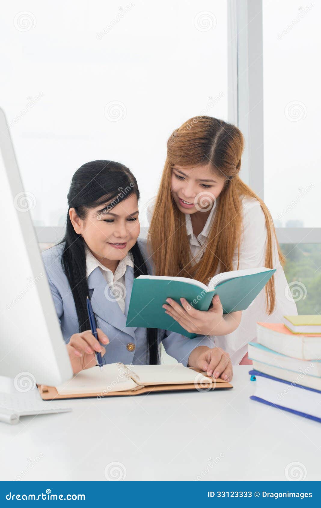 Can You Help Me with this Task? Stock Image - Image of mature ...