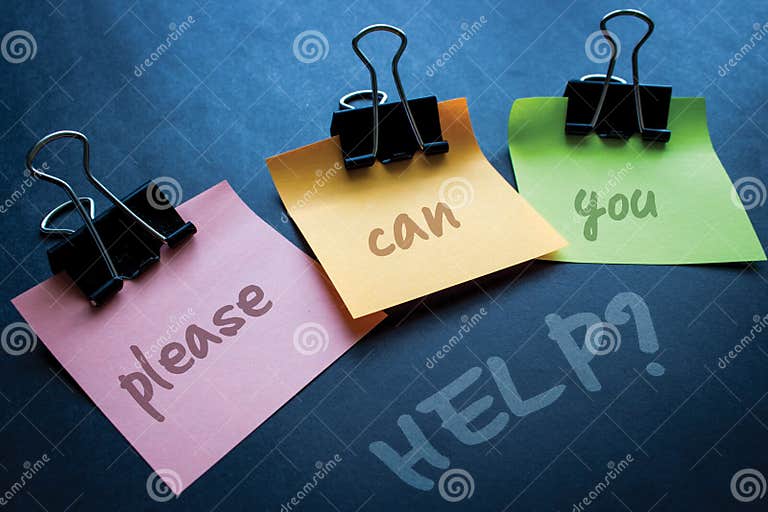 Can You Help ? stock image. Image of charity, assistance - 56348849