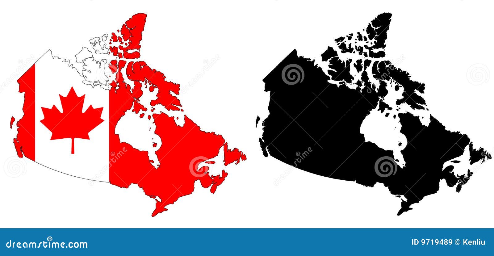 Canada Country Flag Map Stock Illustrations – 5,926 Canada Country Flag ...