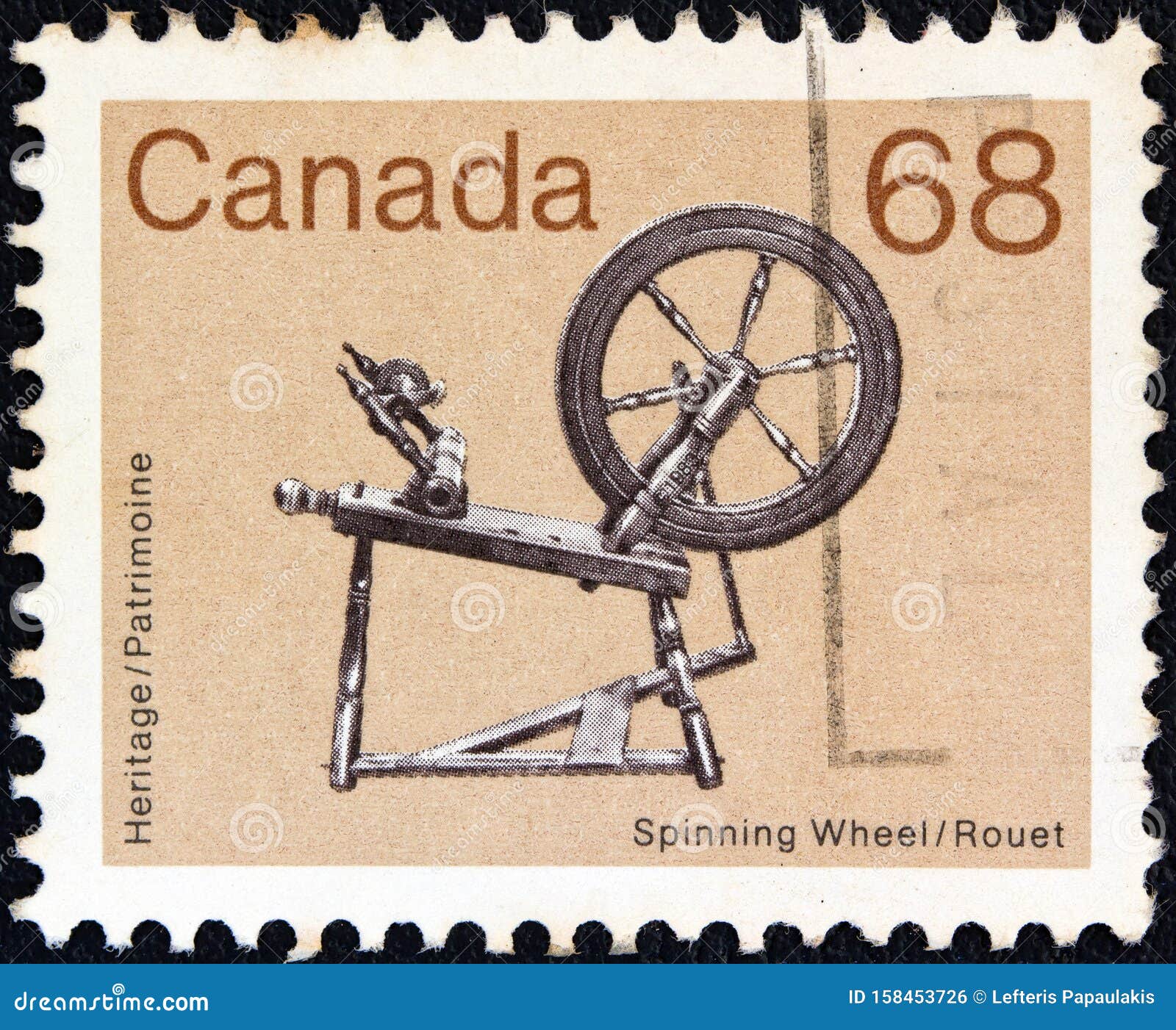 CANADA - CIRCA 1982: a Stamp Printed in Canada from the `Heritage ...