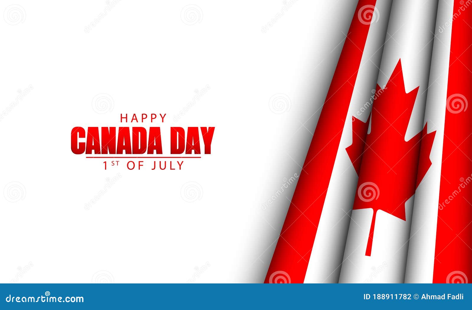 Canada Day Background. First of July Stock Vector - Illustration of ...
