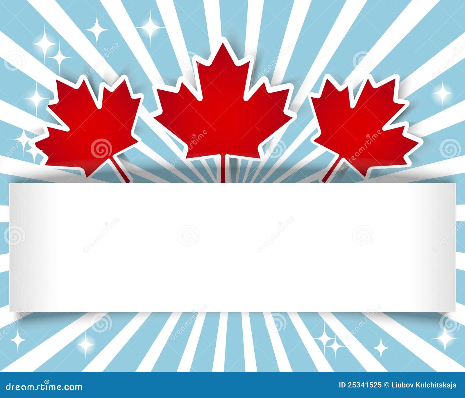Canada Day banner. stock vector. Illustration of memorial - 25341525
