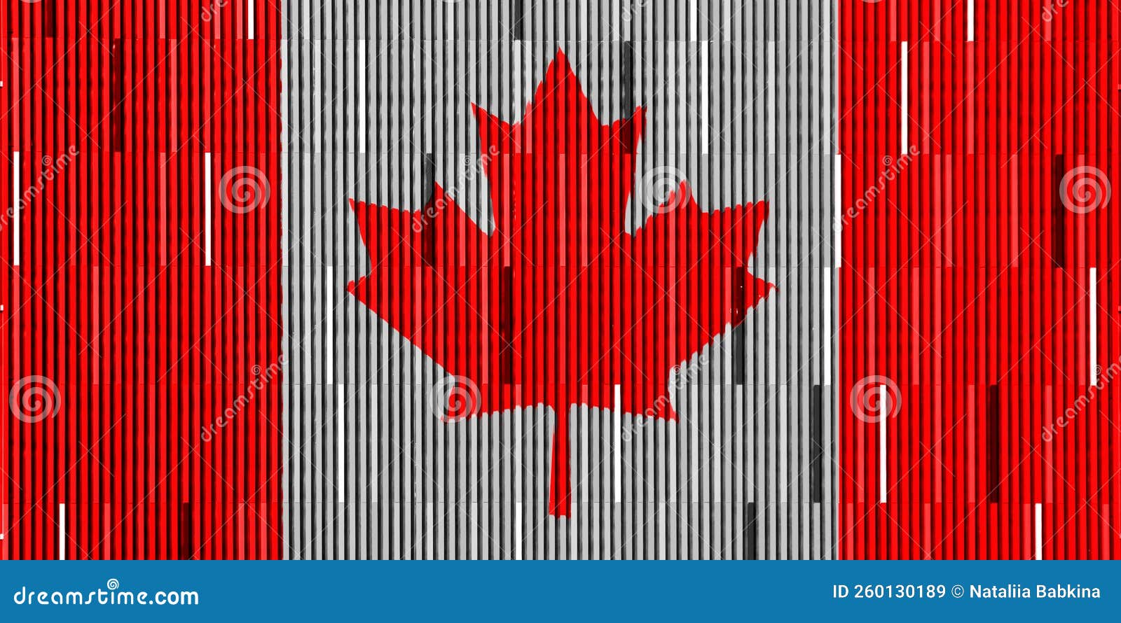 Canada Flag on the Texture. Concept Collage Stock Image - Image of ...