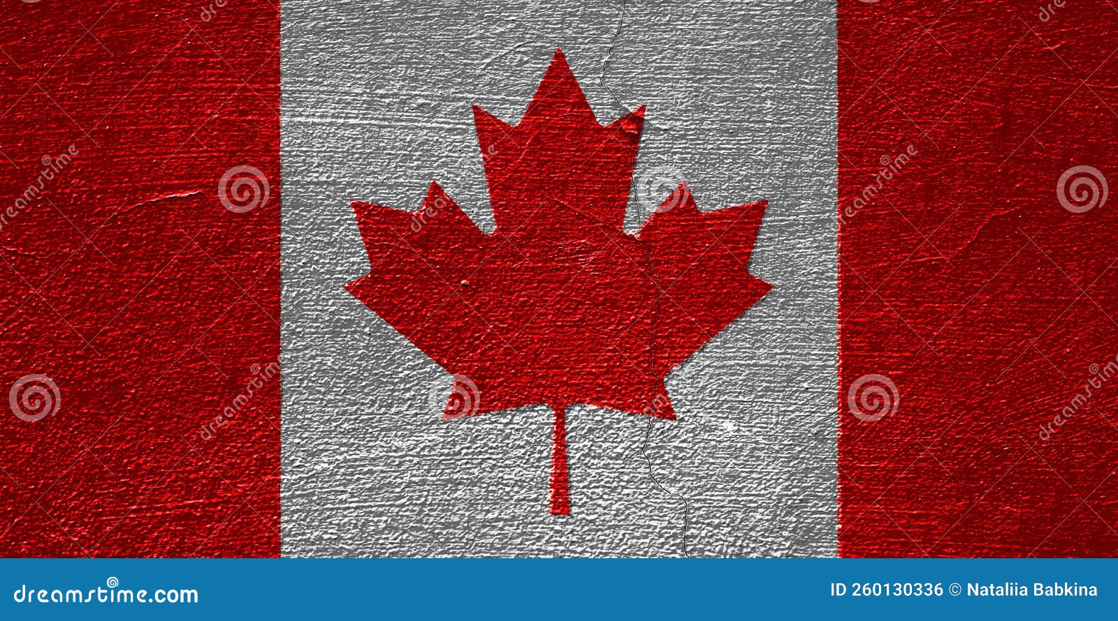 Canada Flag on the Texture. Concept Collage Stock Photo - Image of ...