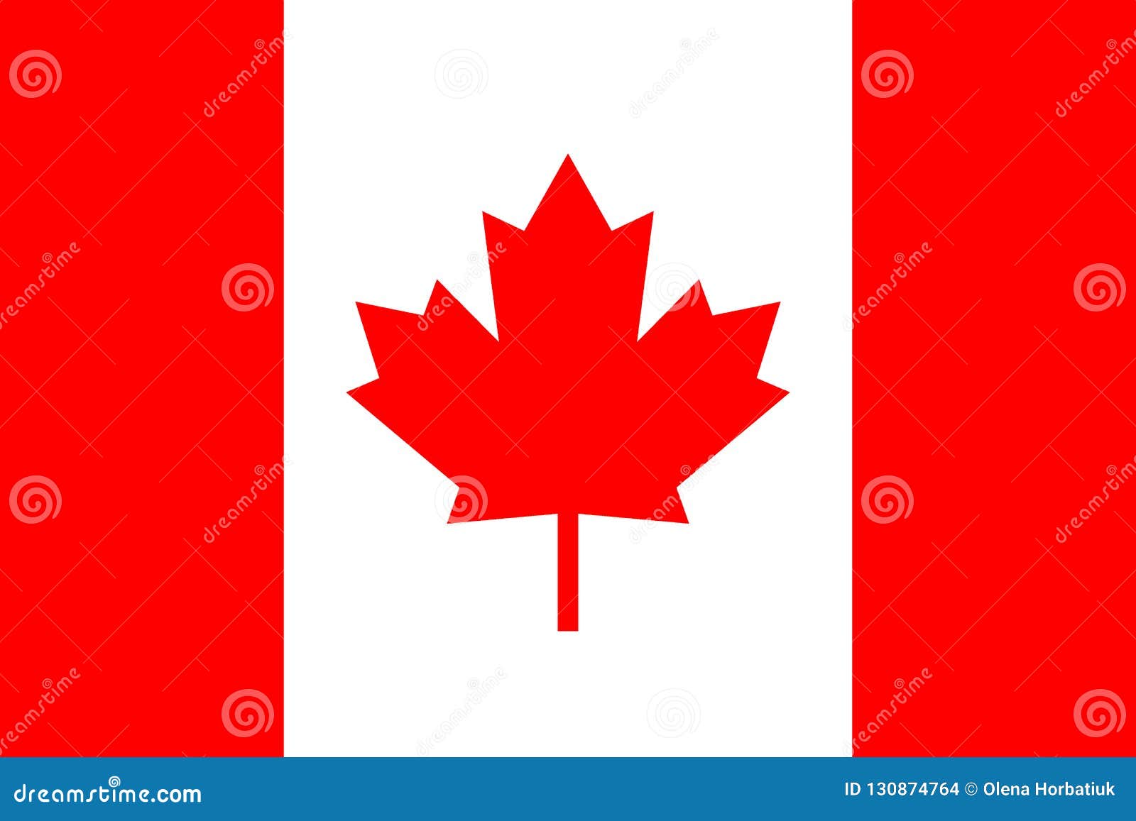 Canada Flag. Circle Flag Of Canada. Round Canadian Icon With Shadow ...