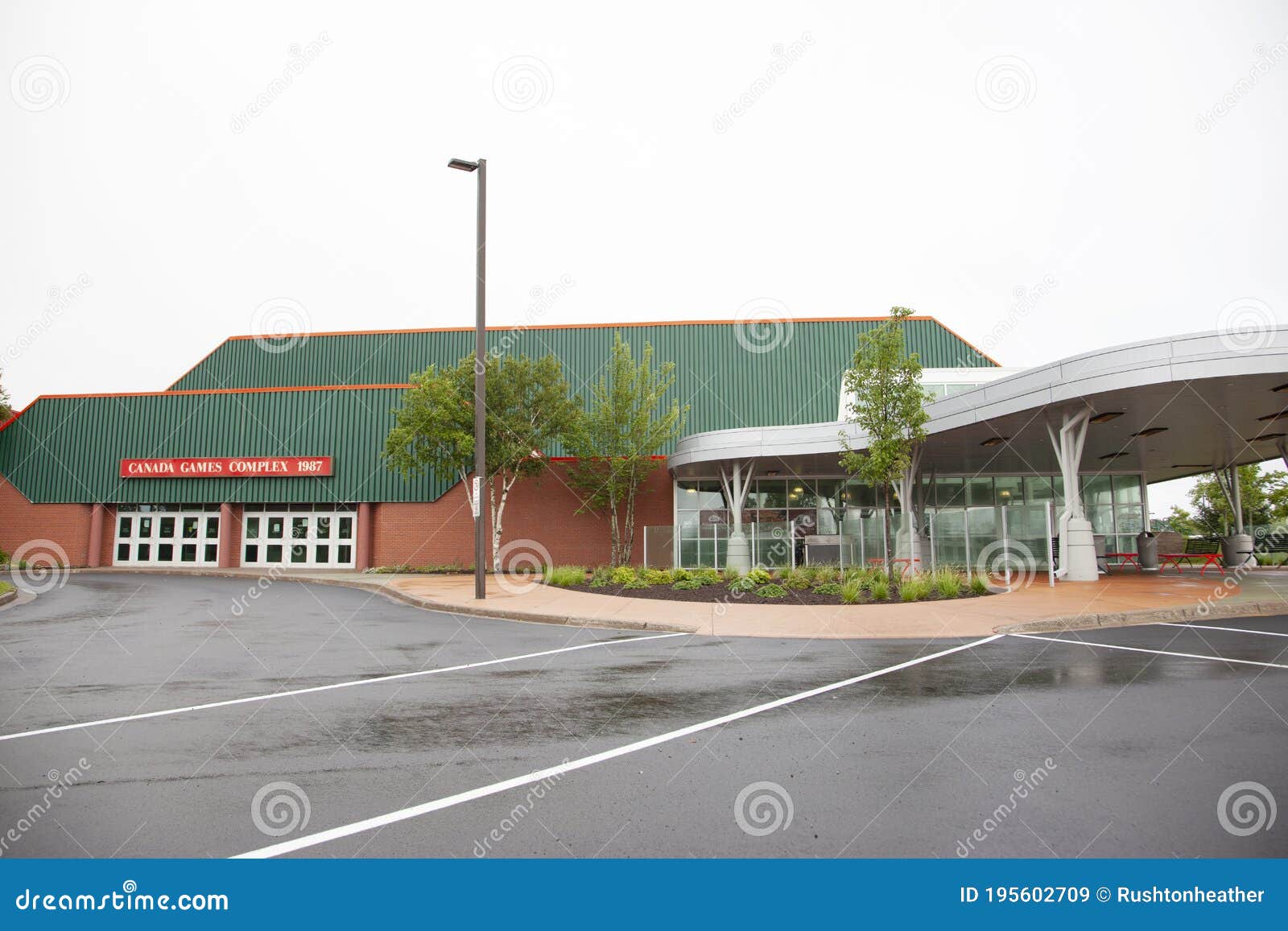 Canada Games Complex at CBU Editorial Stock Image - Image of brick ...