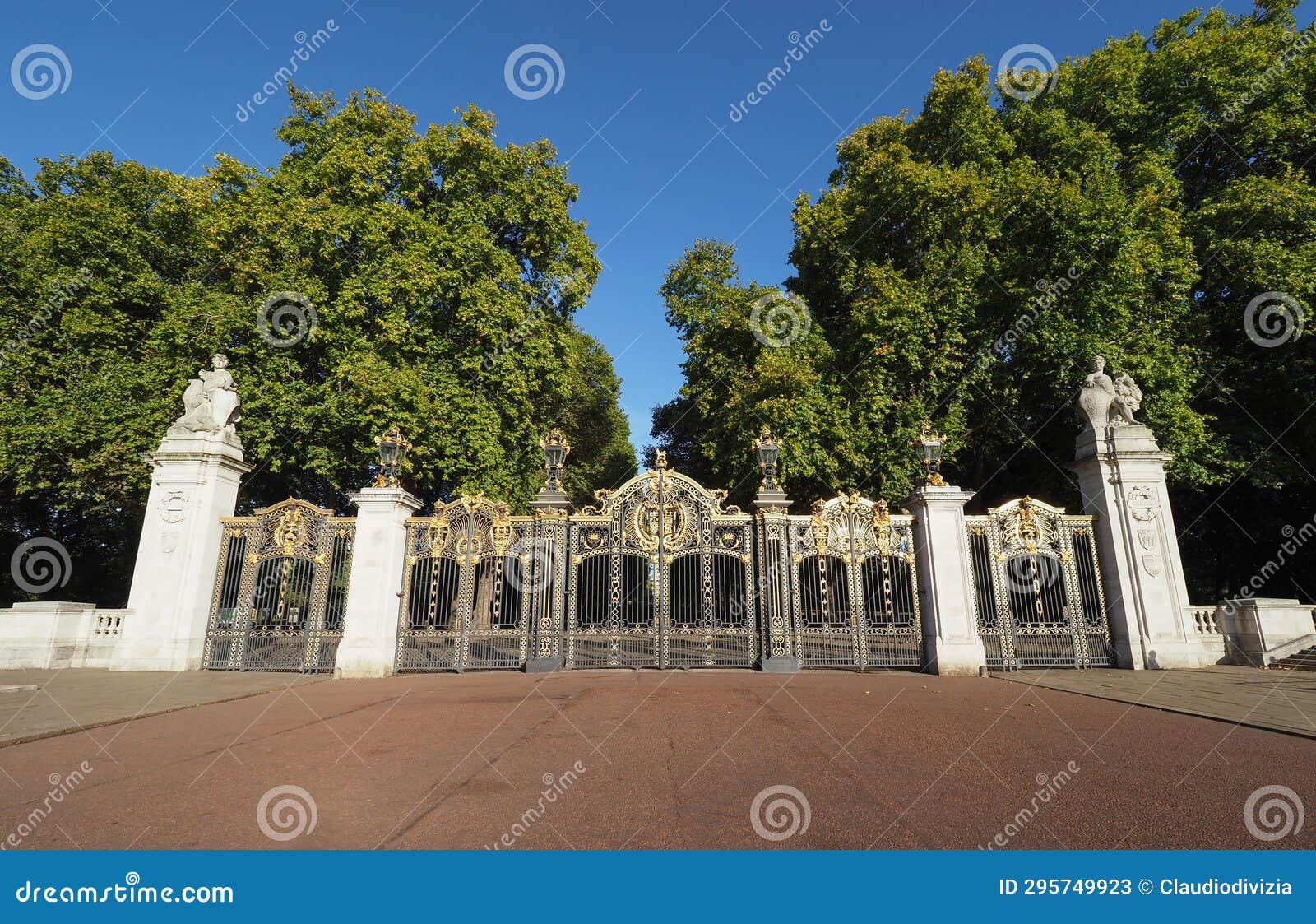 Canada Gate, A Grand Entrance Into The Green Park Royalty-Free Stock ...
