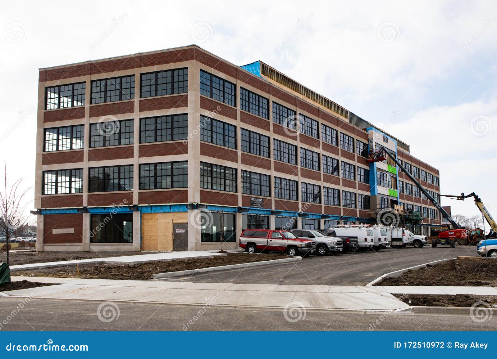 Canada 15 Jan 2020 Walker Power Building Renovation Exterior Progress ...