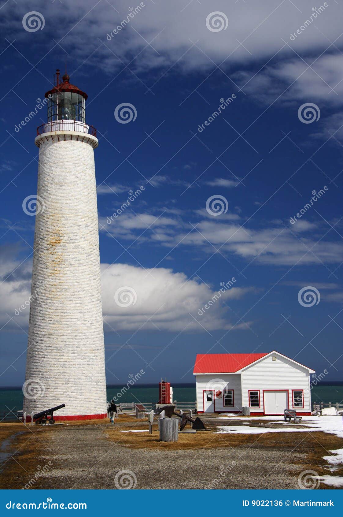 Canada Lighthouse stock photo. Image of blue, attraction - 9022136