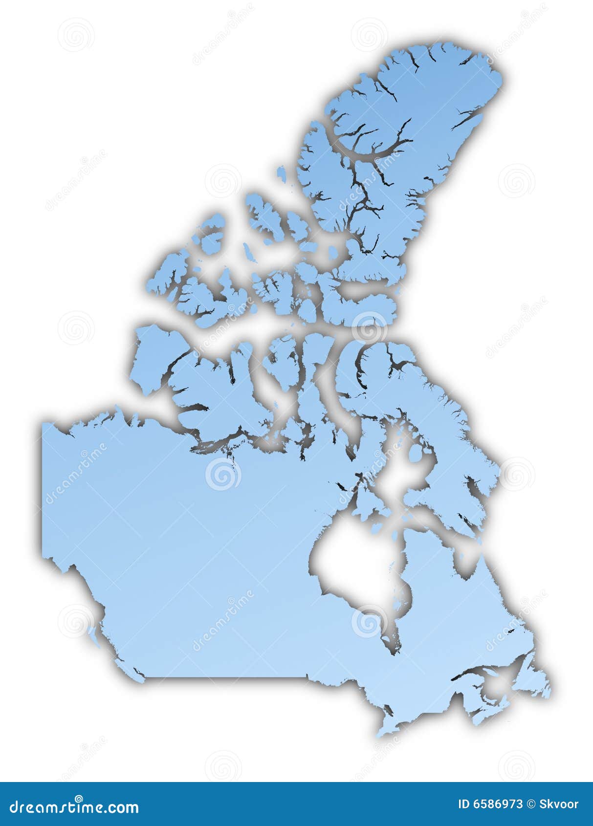 Canada map stock illustration. Illustration of blur, background - 6586973