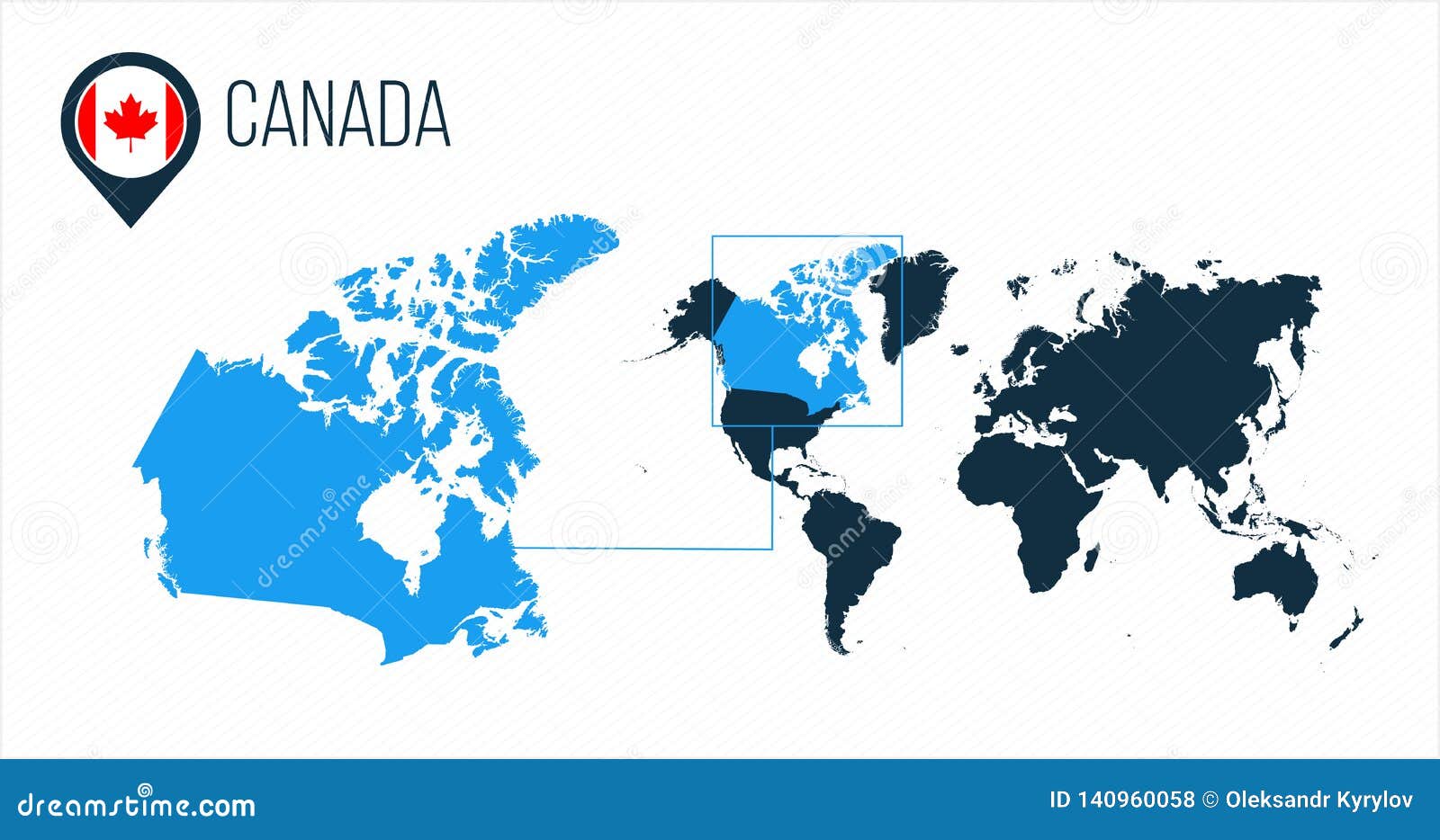 Where Is Canada Located In World Map - United States Map