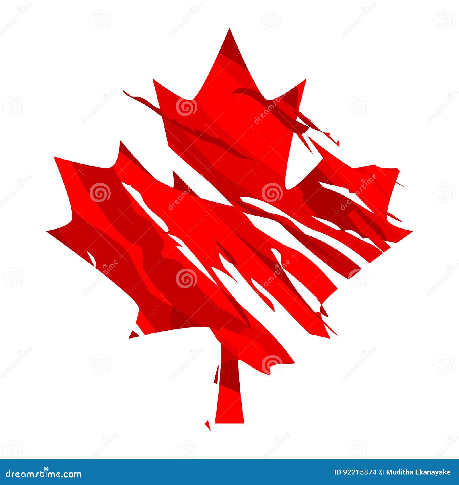 Canada Leaf Economy Logo Vector Illustration | CartoonDealer.com #87320110