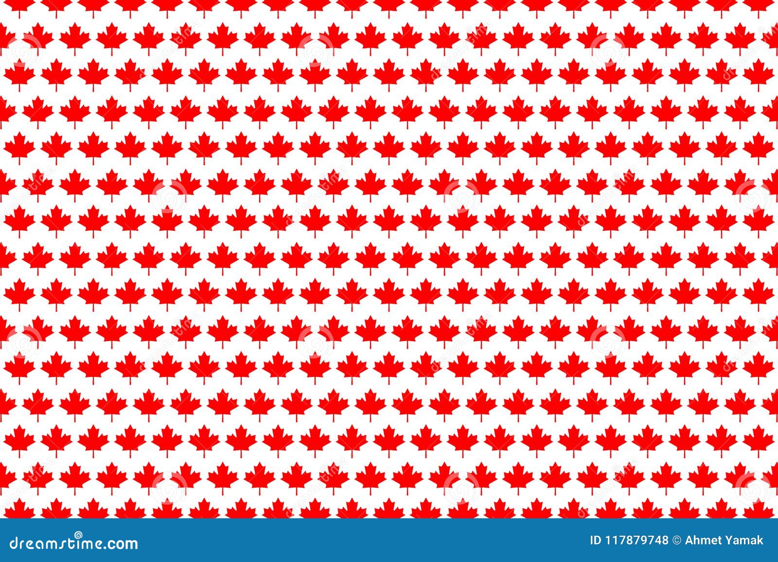 Canada Maple Leaf Pattern Background Stock Vector - Illustration of ...