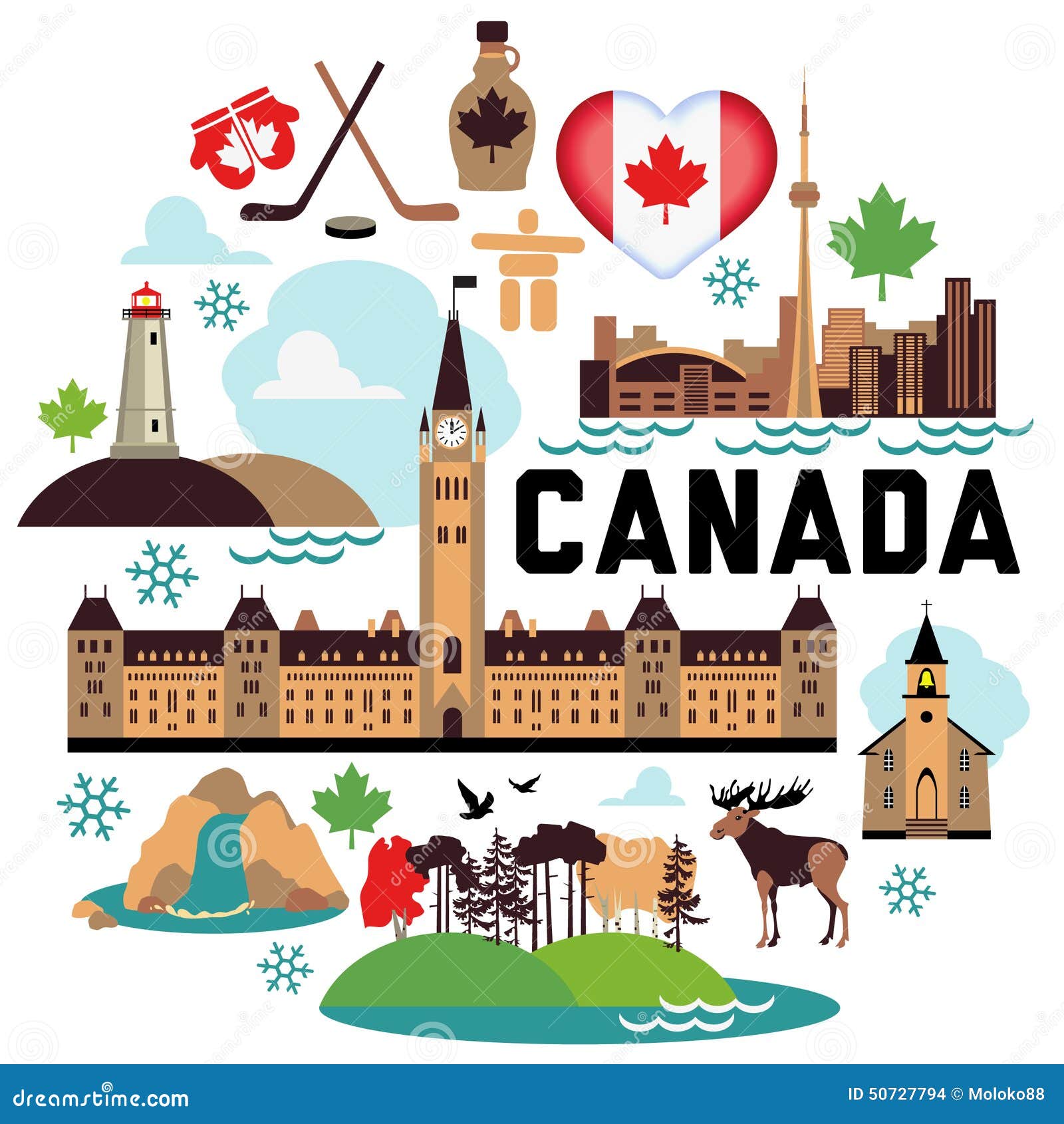 Canada pattern stock vector. Illustration of beer, background - 50727794