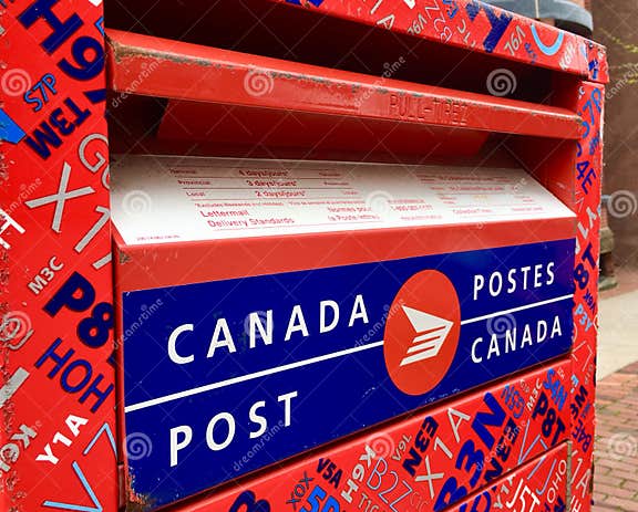 Canada Post editorial image. Image of post, street, national - 118255640