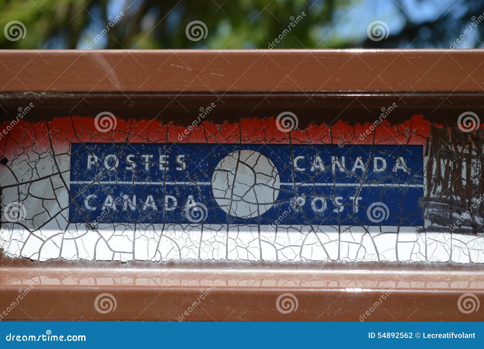 Canada Post Mailbox editorial photography. Image of time - 54892562