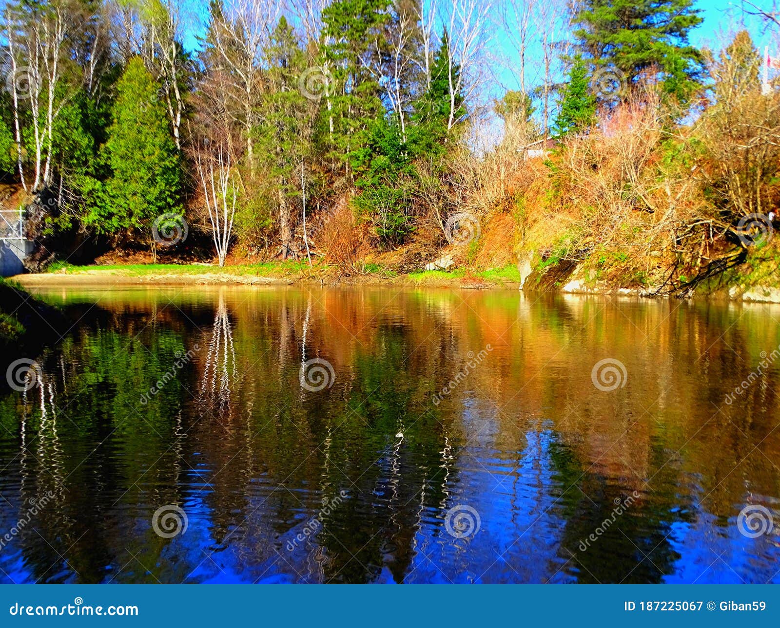 Canada, Province of Quebec, Armagh River Stock Image - Image of ...