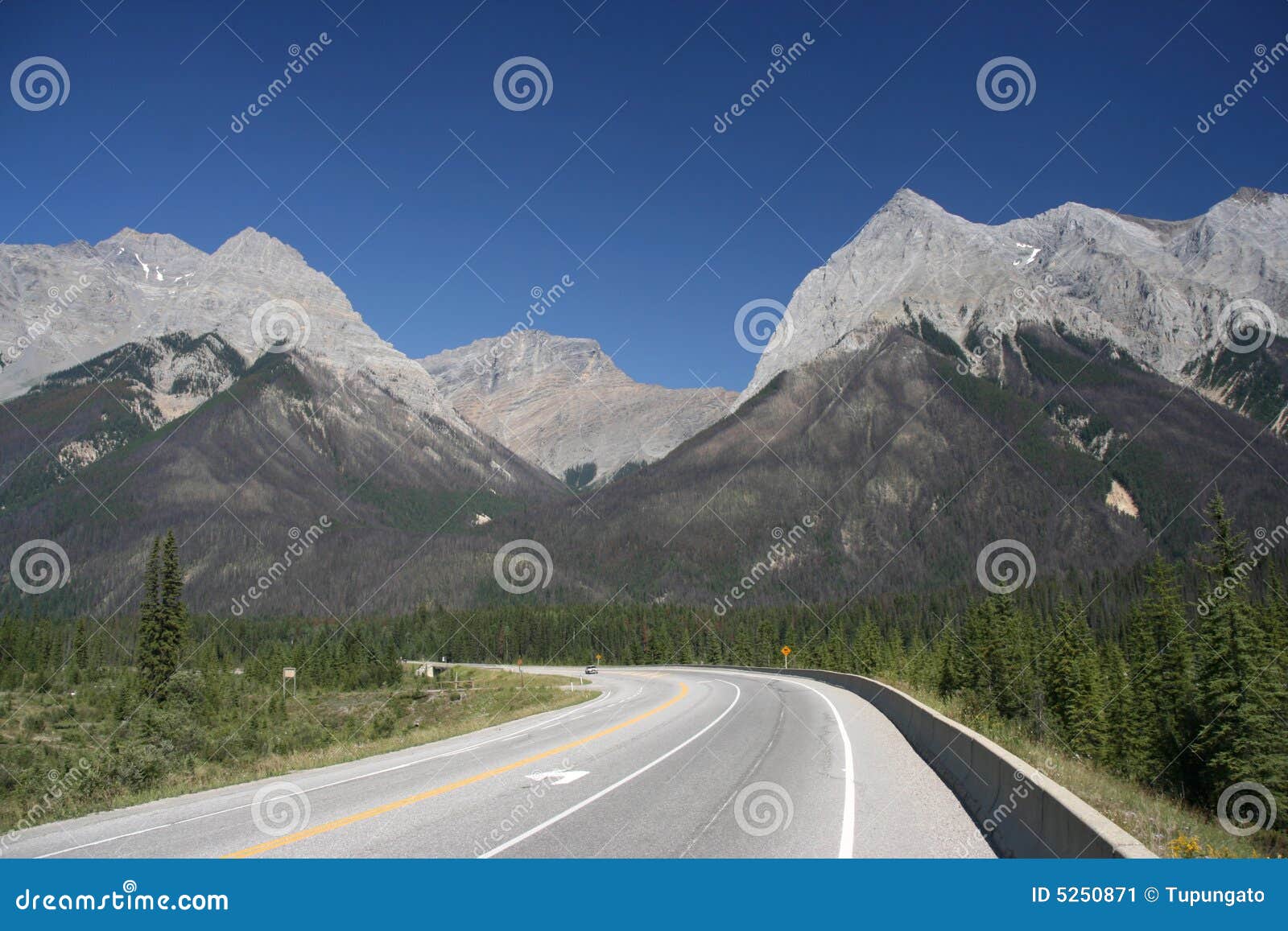 Canada road stock image. Image of rocky, columbia, road - 5250871