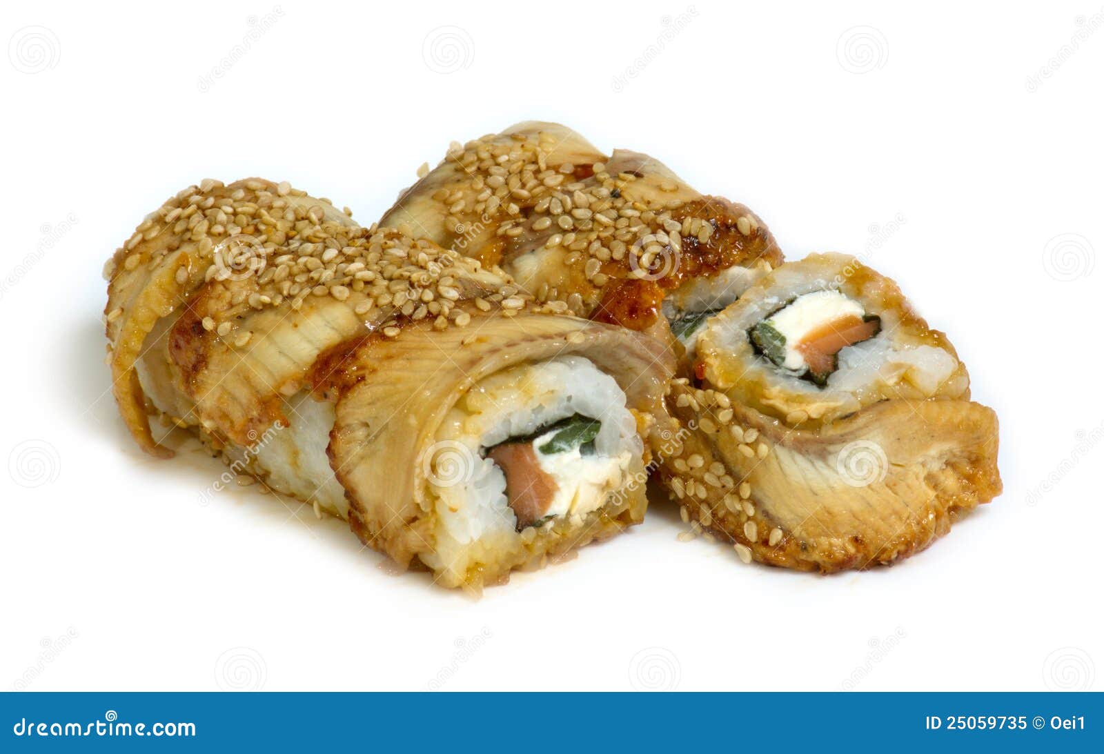 Canada roll stock image. Image of lunch, copy, macro - 25059735